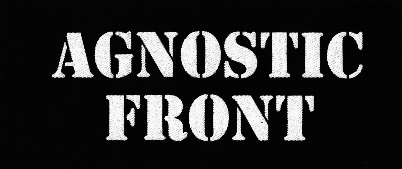 AGNOSTIC FRONT - Nášivky malé - potláčané - HIRAX Shop